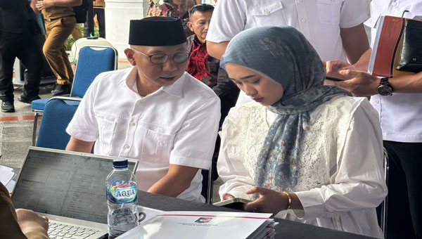 Jelang Pelantikan, Mirza-Jihan Jalani Cek Kesehatan di Kemendagri: Hasilnya Baik! | Lampung77.com